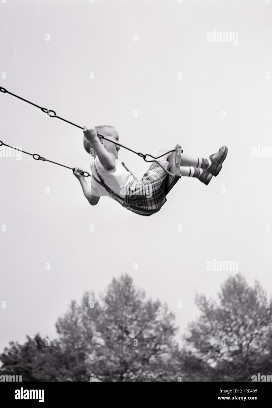 1950s playground hi-res stock photography and images - Alamy