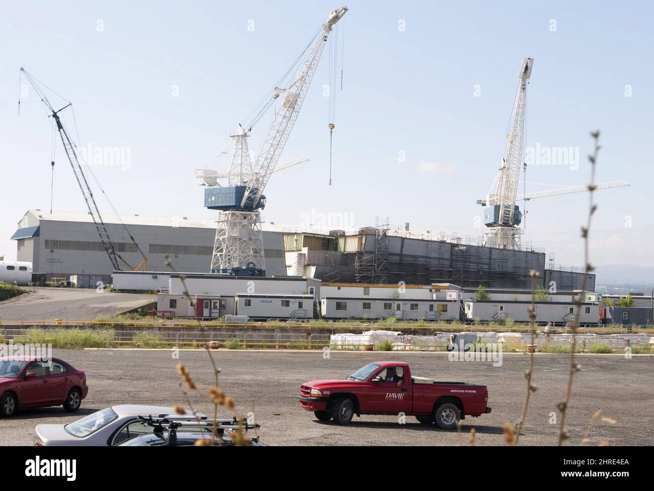 The Davie Shipyard shown Thursday, July 21, 2011 in Levis, Que. A ...