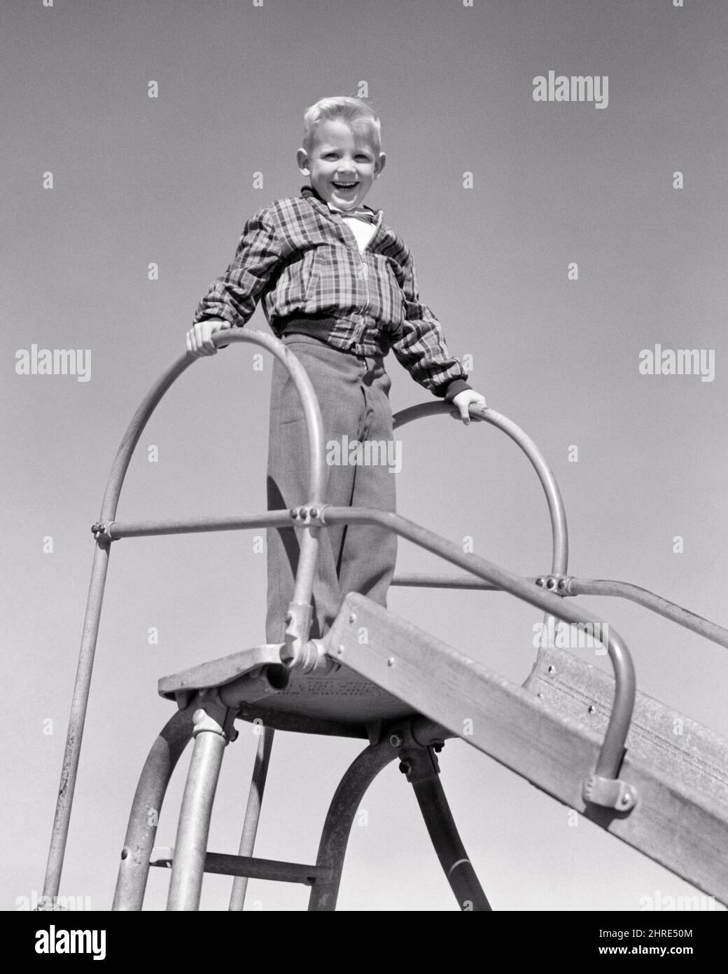 Children playground 1960s hi-res stock photography and images - Alamy