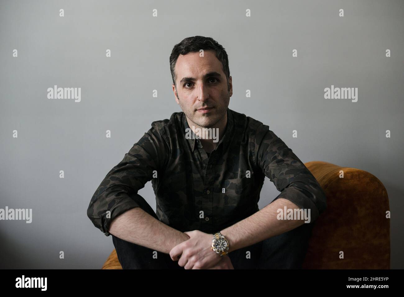 Charles Moniz poses for a photograph in Burlington, Ont., on Friday ...