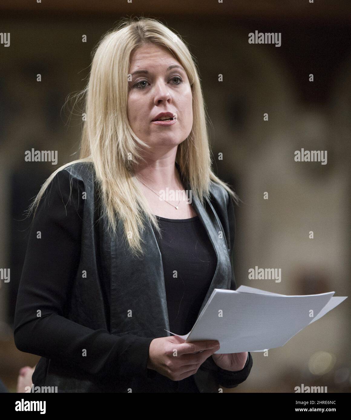 Conservative MP Michelle Rempel speaks in the House of Commons on ...