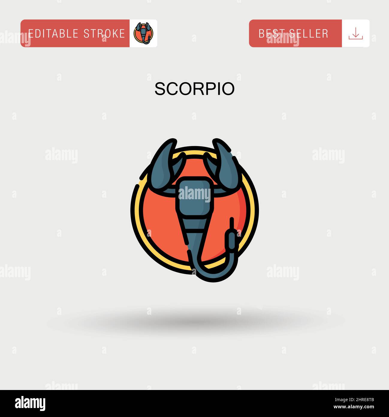 Scorpio Stock Vector Images - Alamy