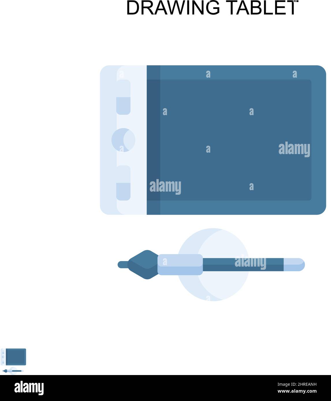 Professional editor using touch screen Stock Vector Images - Alamy