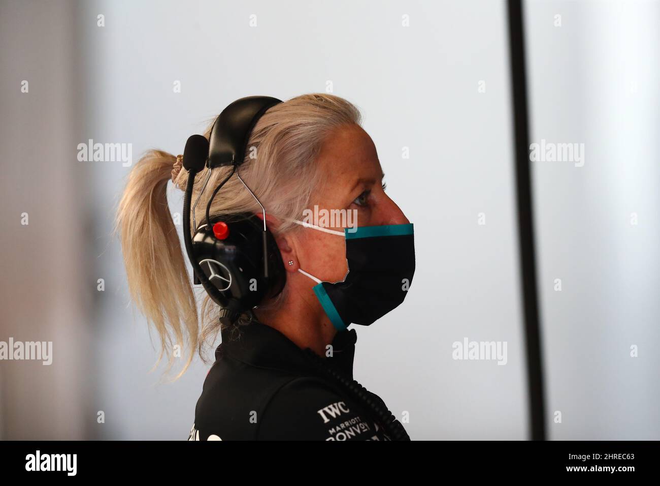 Angela Cullen, Lewis Hamilton Personal Trainer during the winter ...