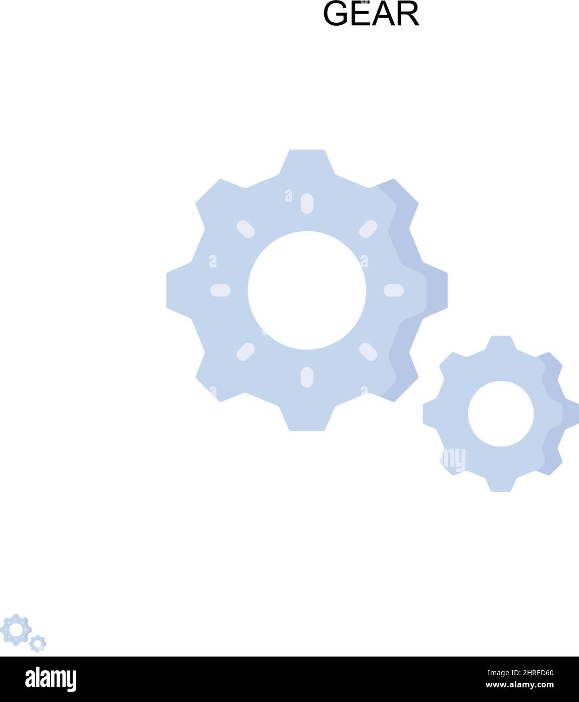 Ui gear icon hi-res stock photography and images - Alamy