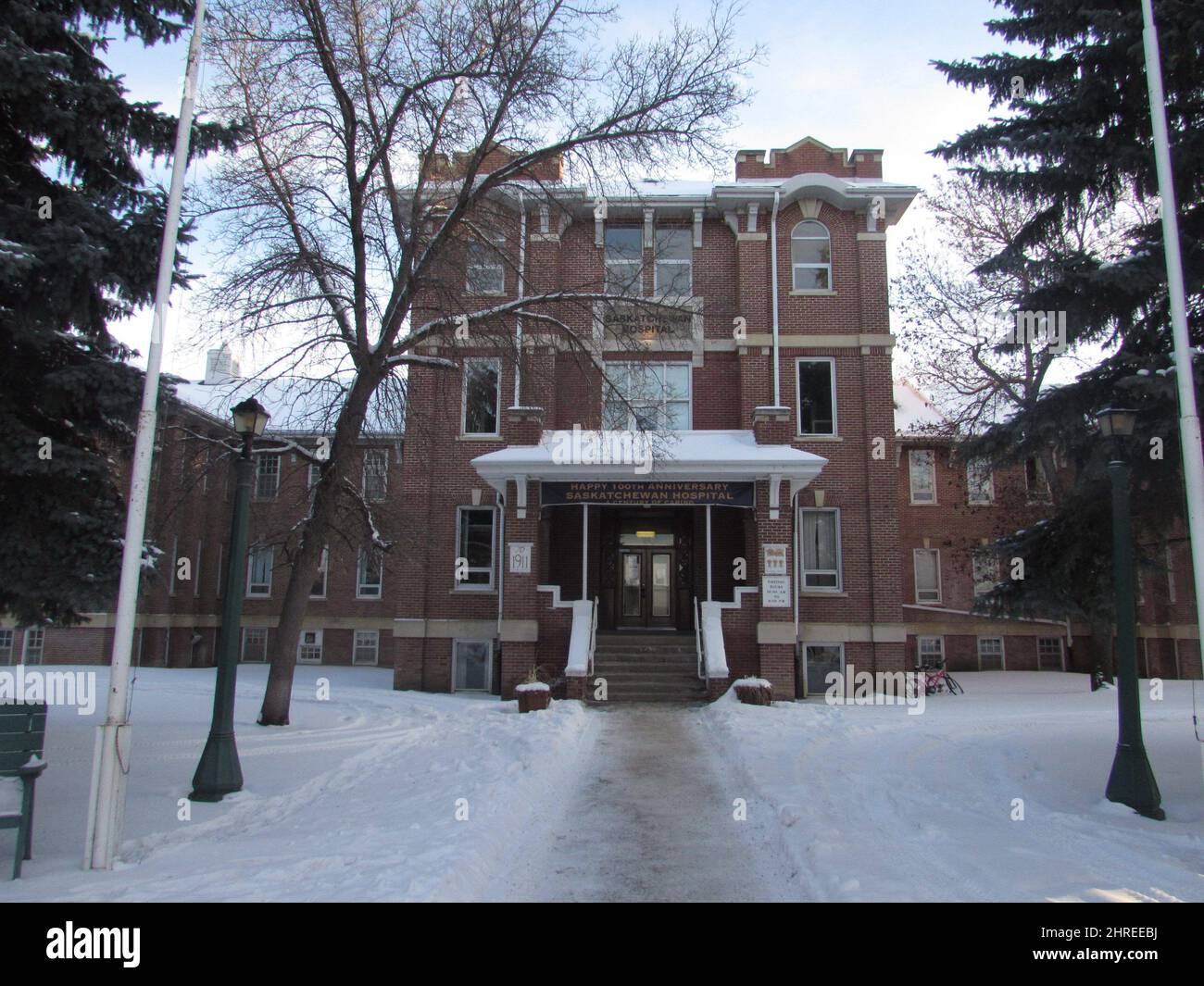 The Saskatchewan Hospital in North Battleford, Sask. is shown on ...