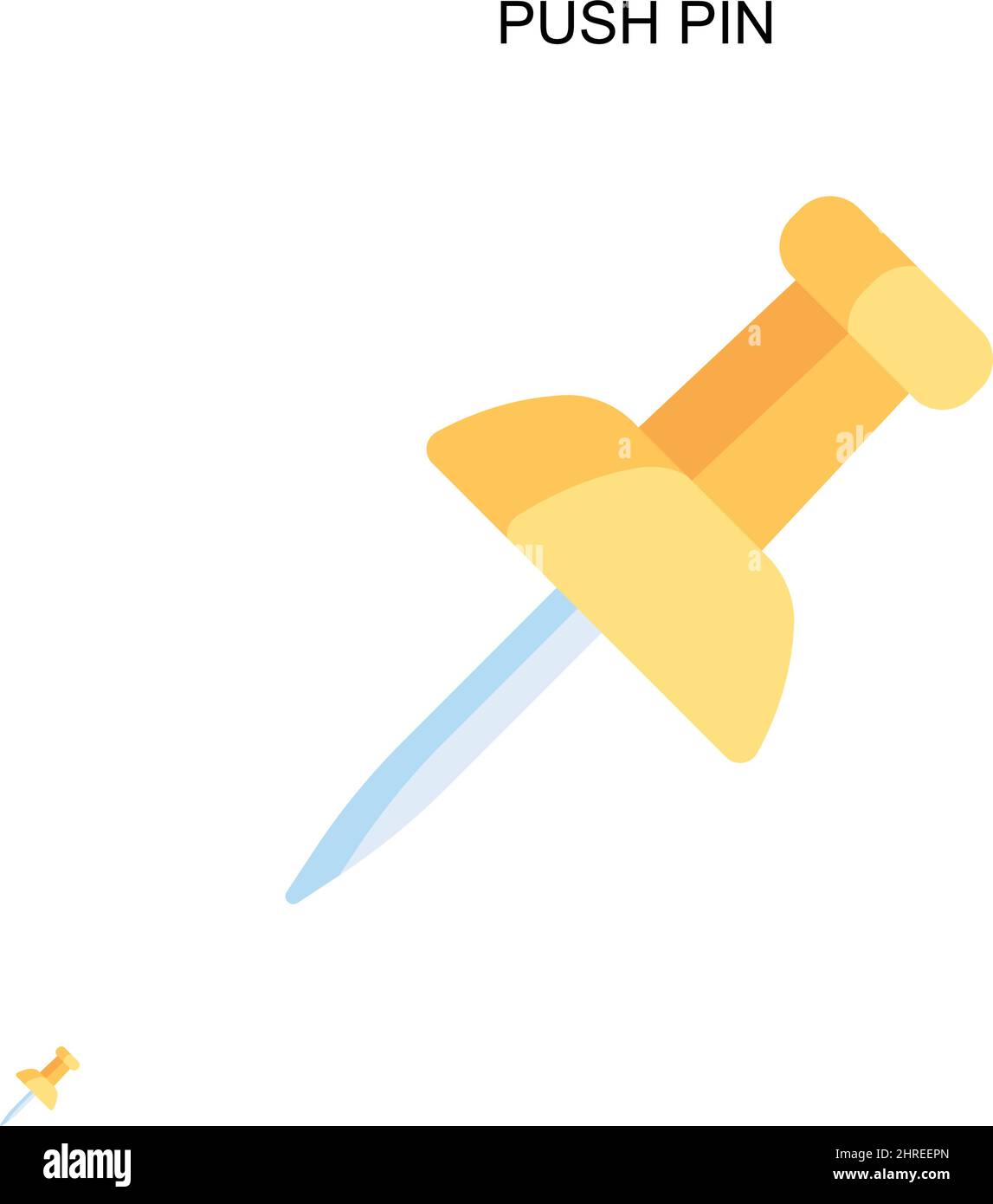 Push pin needle clip office attach hi-res stock photography and images ...