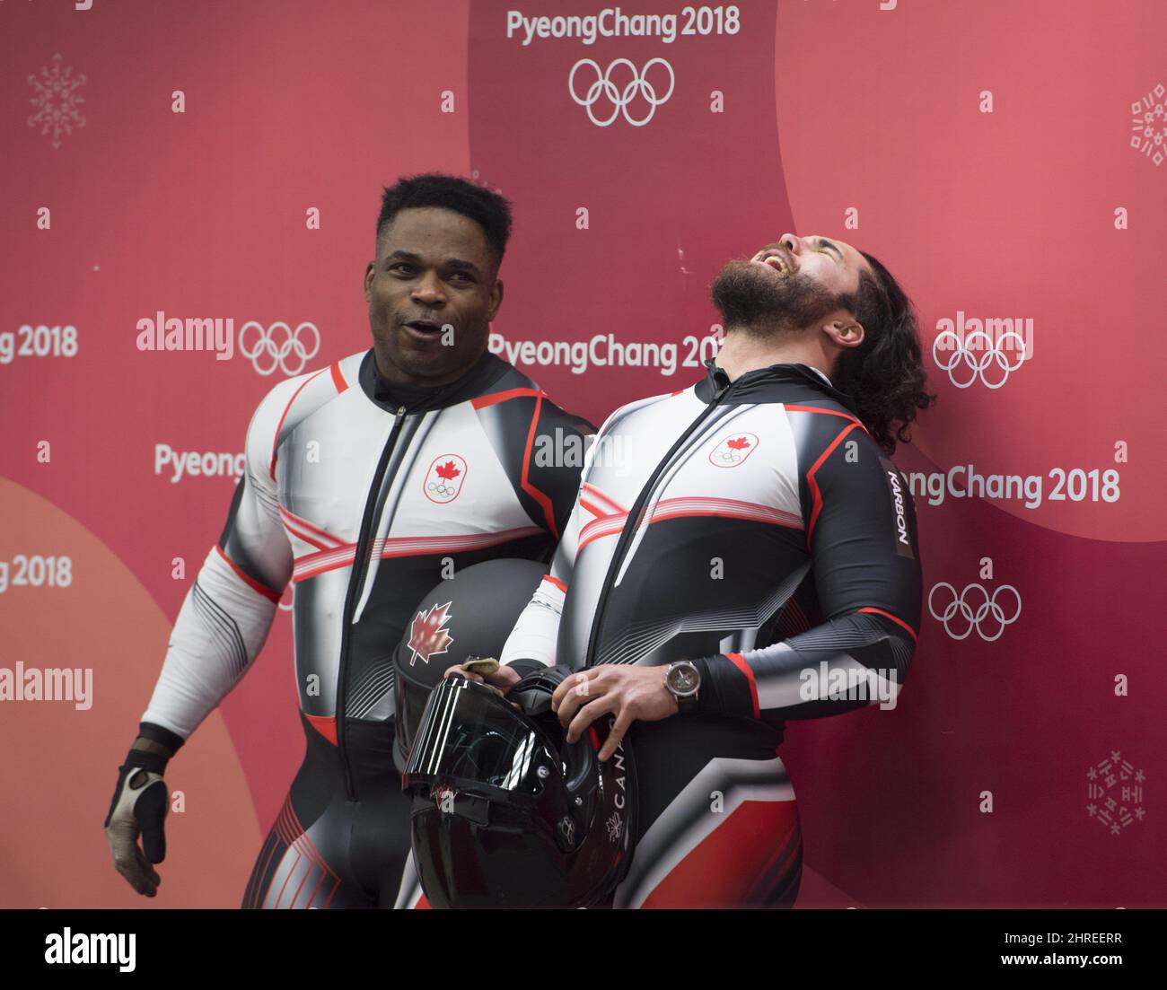 Canada's Christopher Spring and Lascelles Brown react to their time ...
