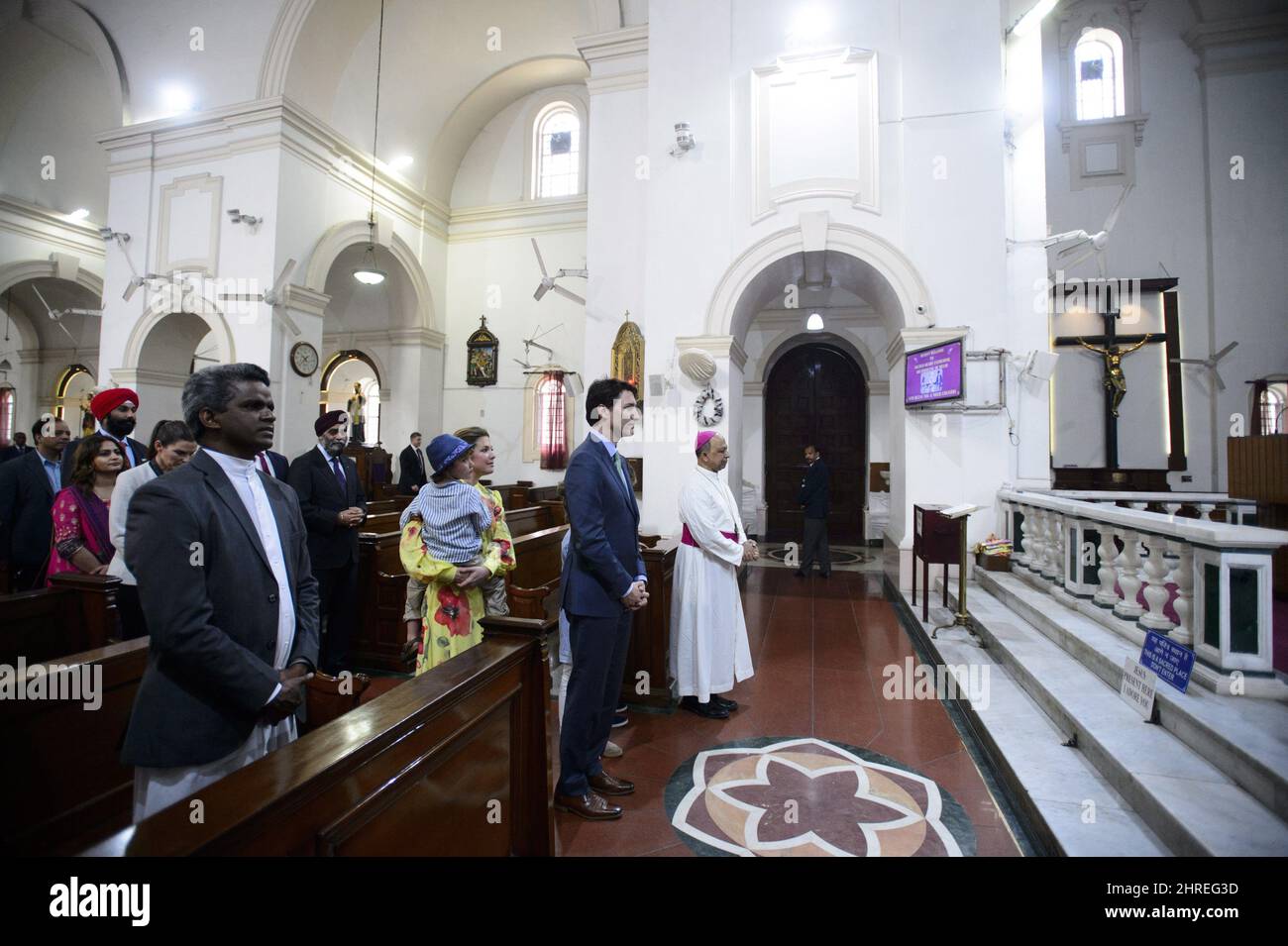 Prime Minister Justin Trudeau and wife Sophie Gregoire Trudeau, and ...