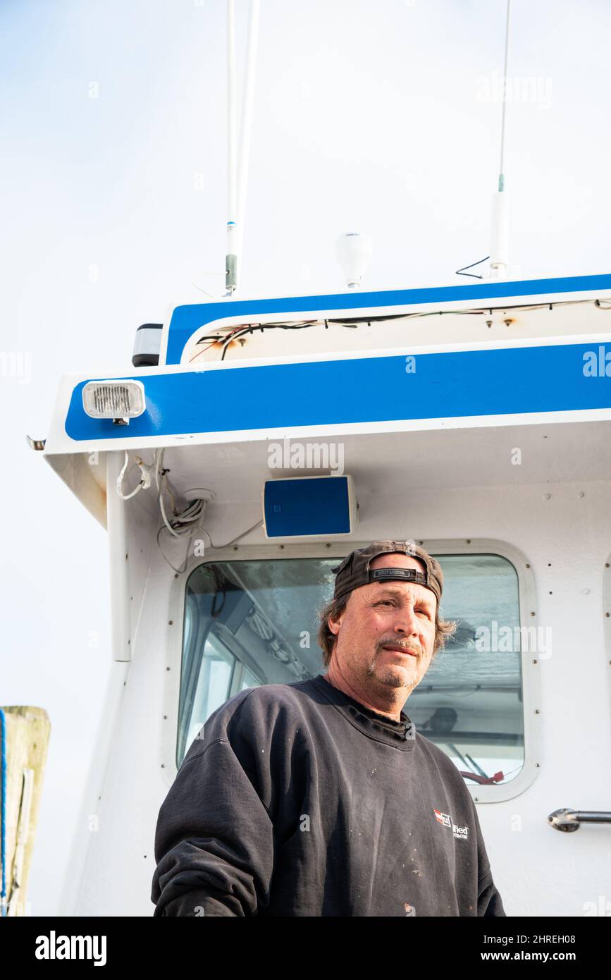 Portrait of a salty sailor character Stock Photo - Alamy