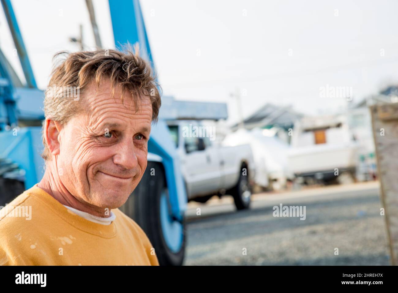 Portrait of a salty sailor character Stock Photo - Alamy