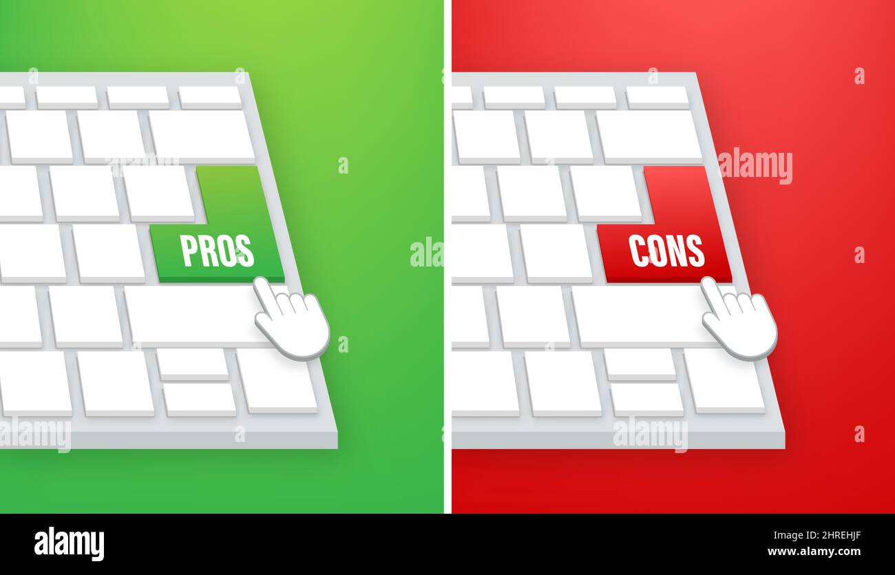 Pros cons comparison, Make Decision, optimal solutions. Correct Wrong ...