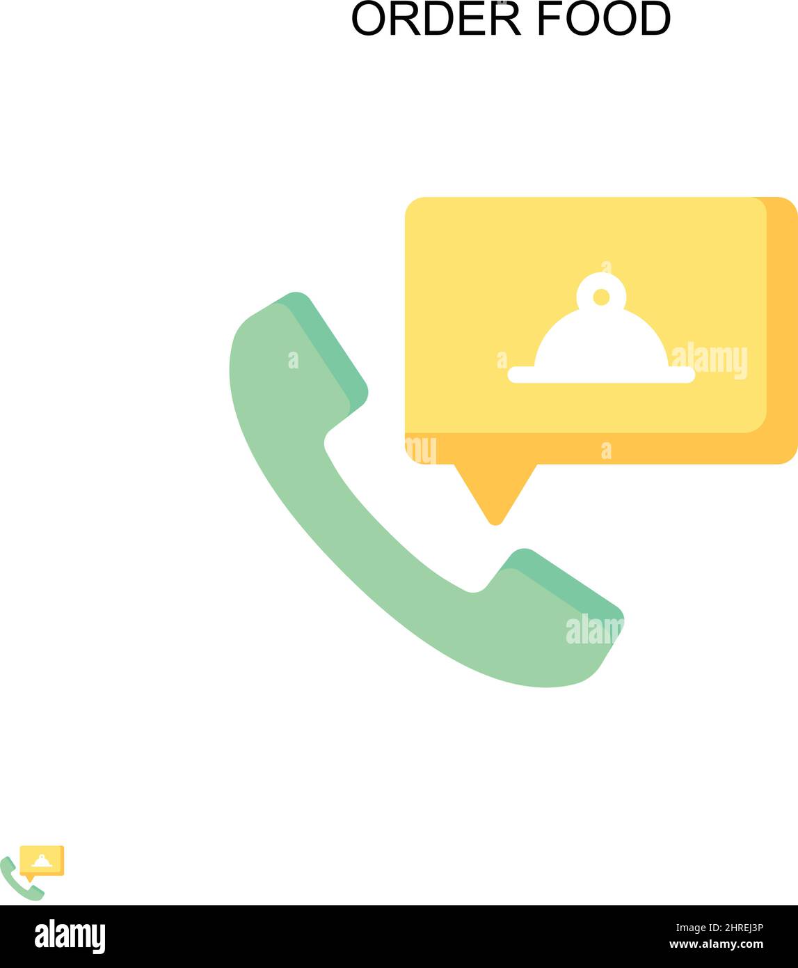 Takeout technology Stock Vector Images - Alamy