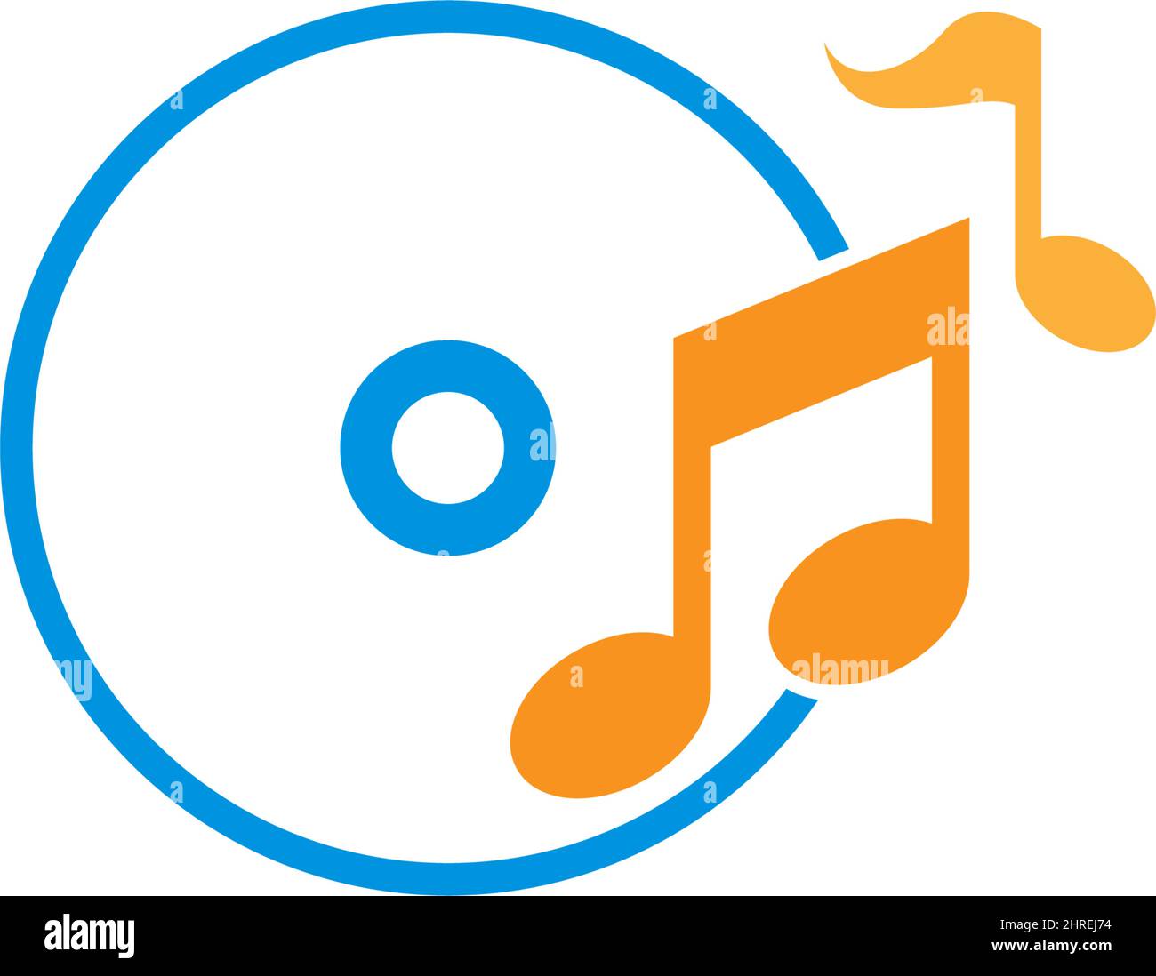 Cd object logo compact disc Stock Vector Images - Alamy