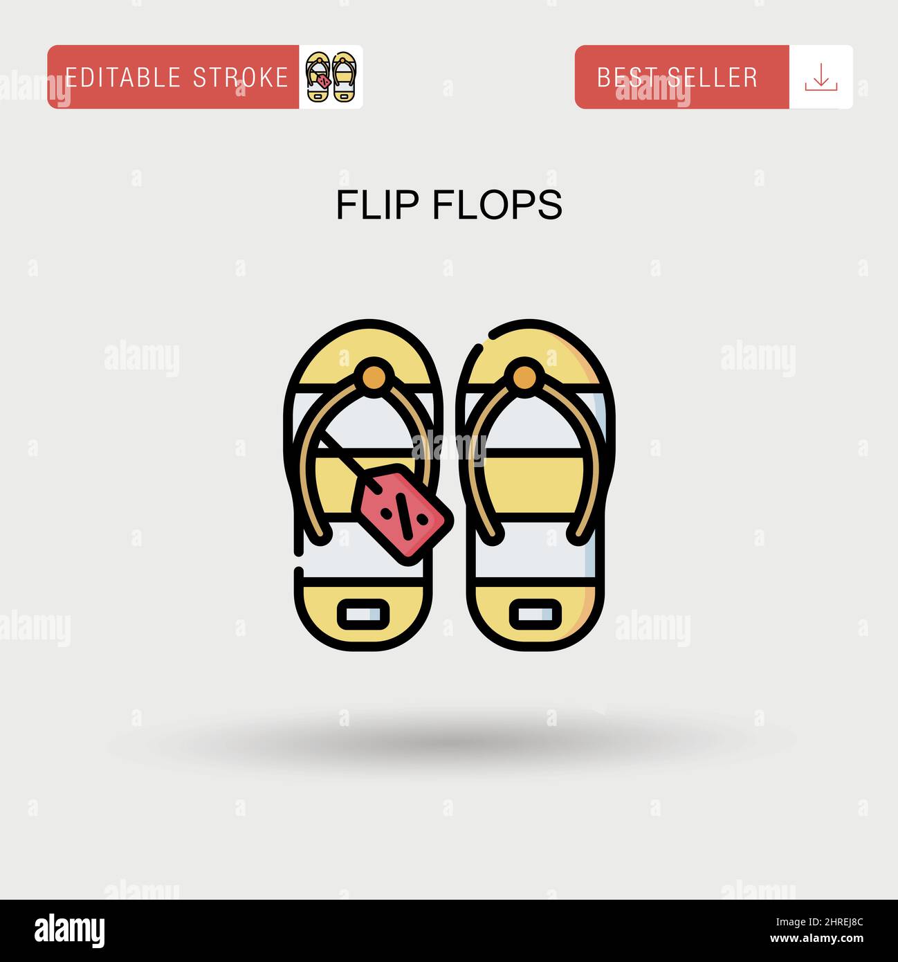 Woman bright flip flop hi-res stock photography and images - Alamy