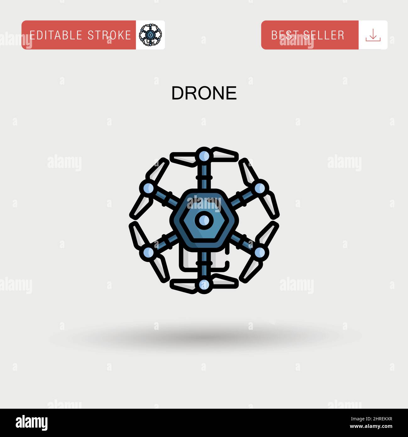 Travel with drone Stock Vector Images - Alamy