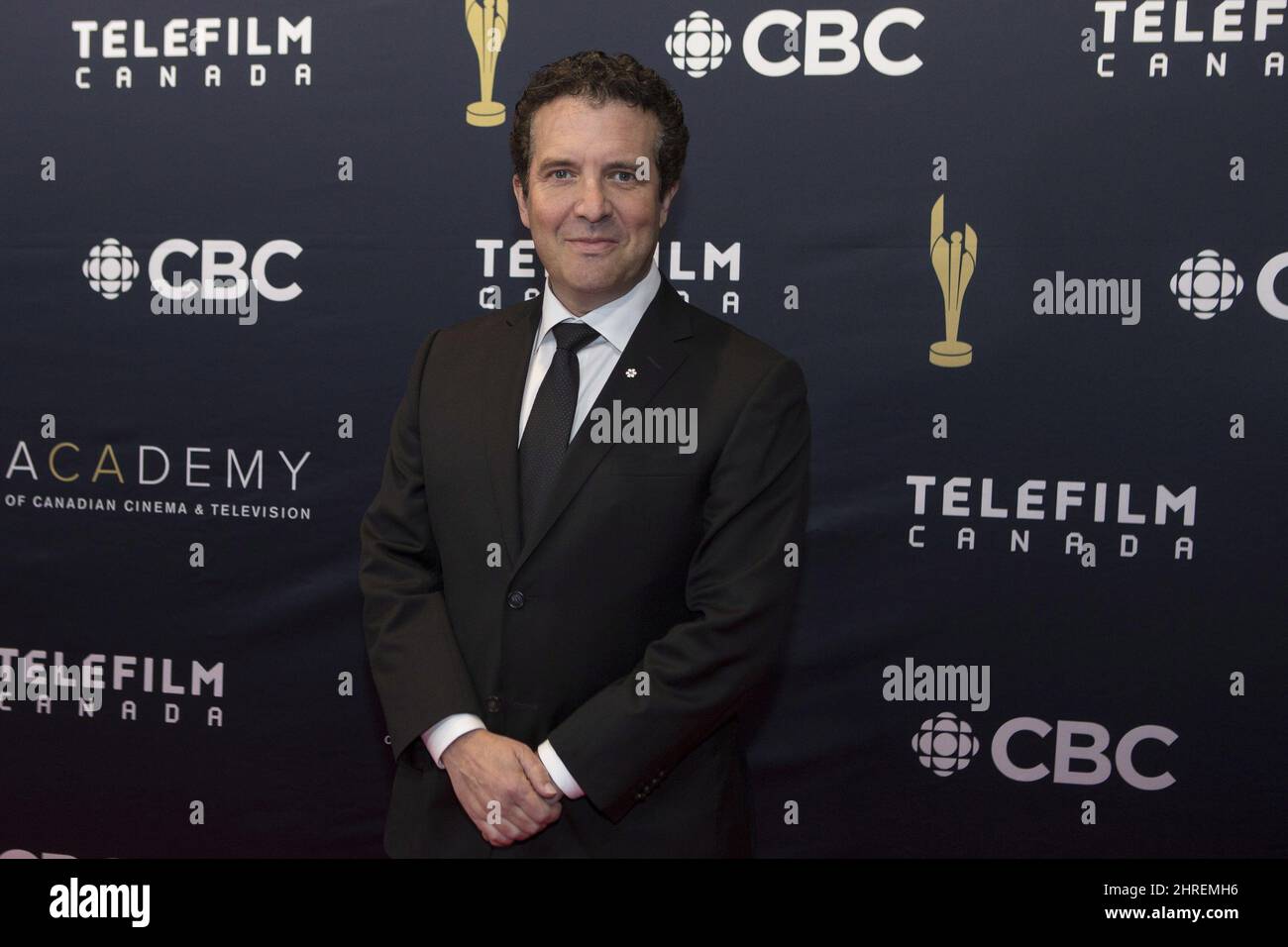 Rick Mercer arrives on the red carpet at the Canadian Screen Awards in ...
