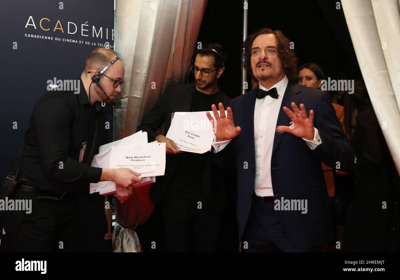 Kim Coates, actor from Bad Blood, sets the stage for his entry onto the ...