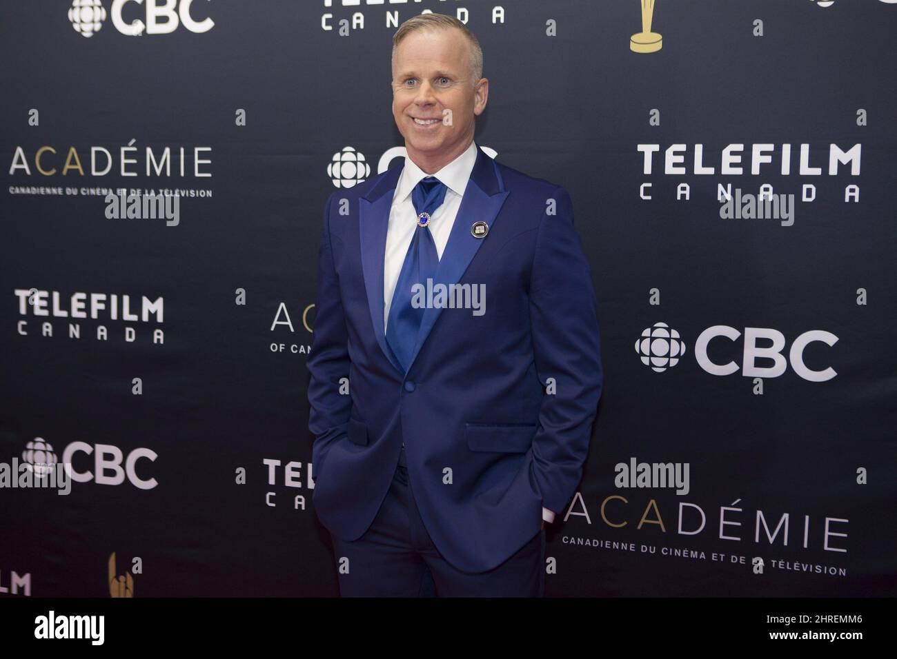 Gerry Dee arrives on the red carpet at the Canadian Screen Awards in ...