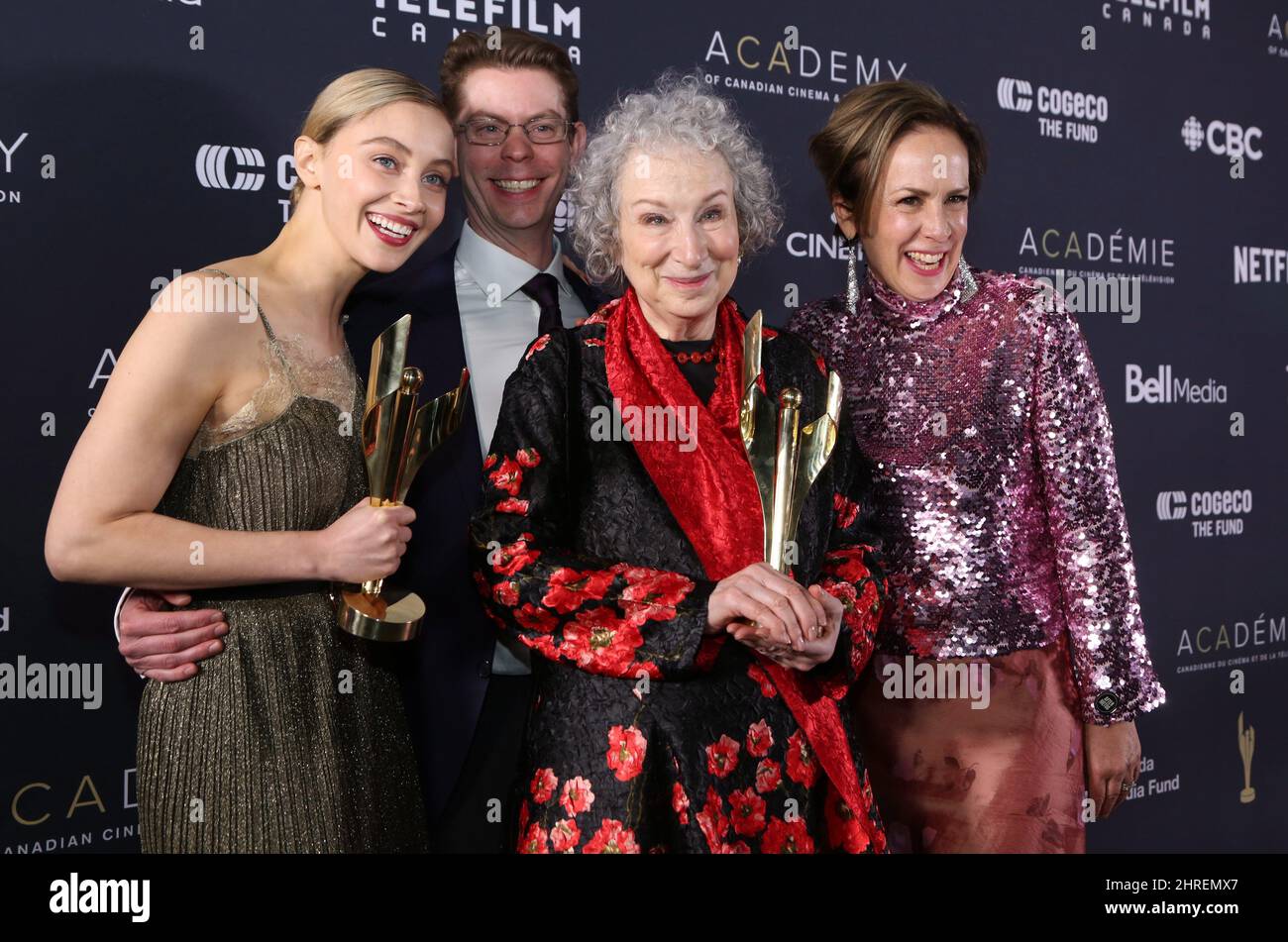 The cast and crew of Alias Grace, Screen Award Winners for Best Limited ...