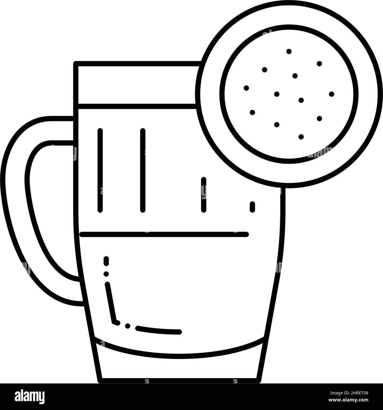 flavoring tea line icon vector illustration Stock Vector Image & Art ...