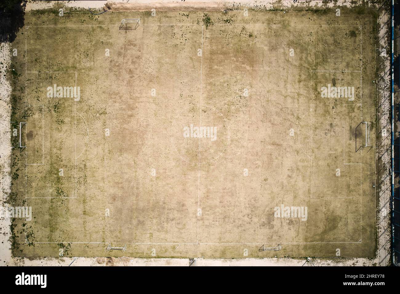 Top down football pitch stadium hi-res stock photography and images - Alamy