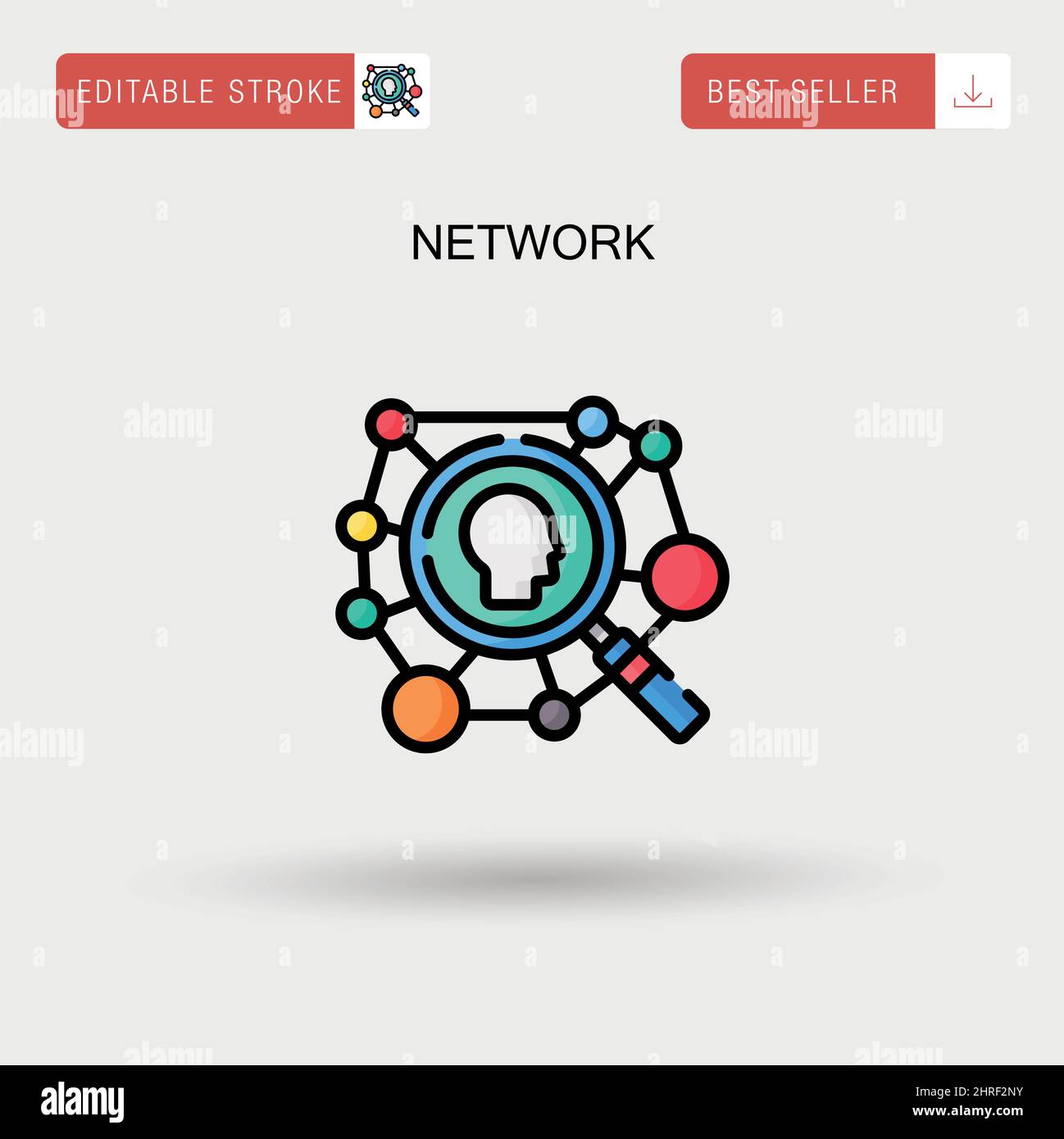 Connect link network online Stock Vector Images - Alamy