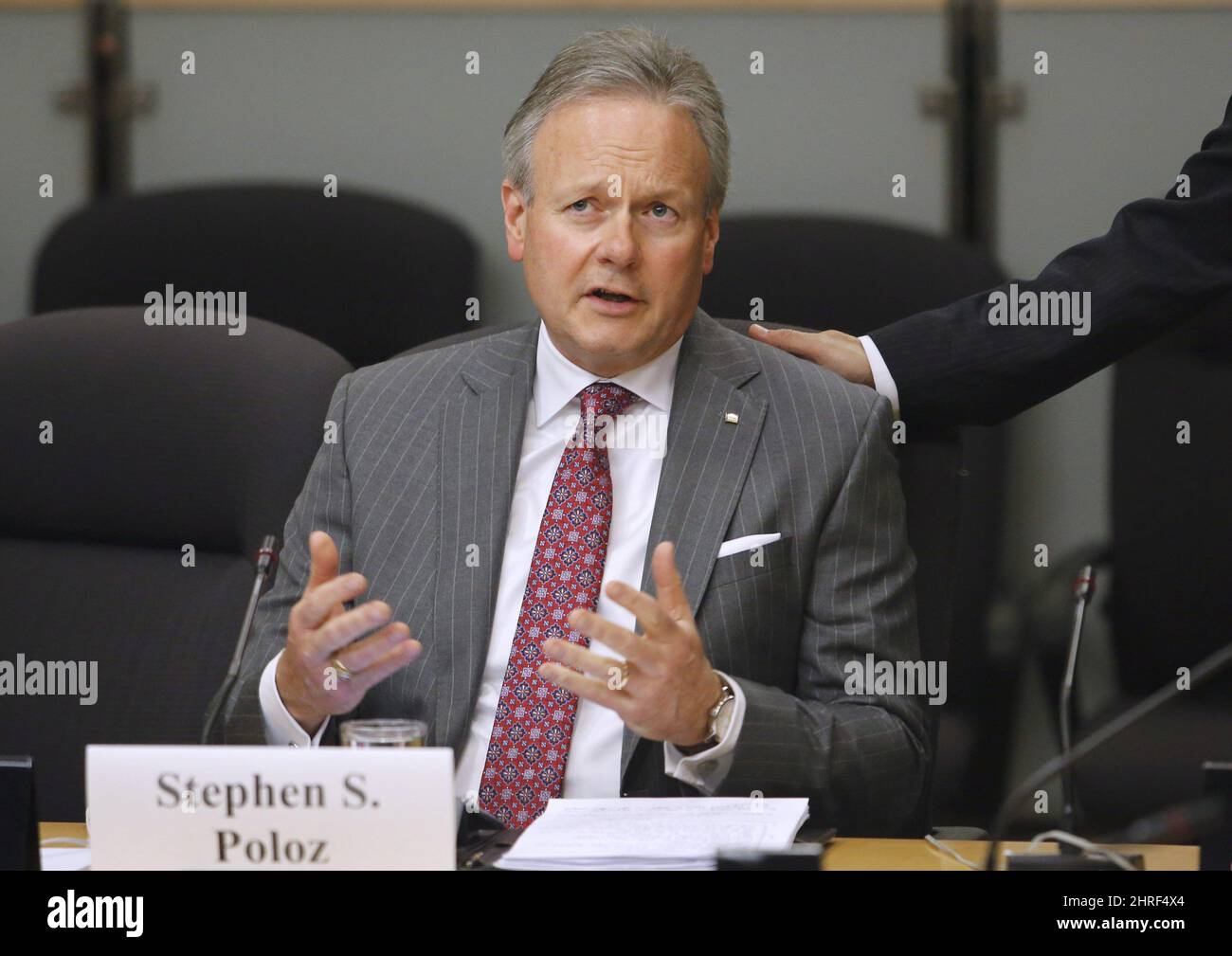 Bank of Canada governor Stephen Poloz appears before the Senate banking ...