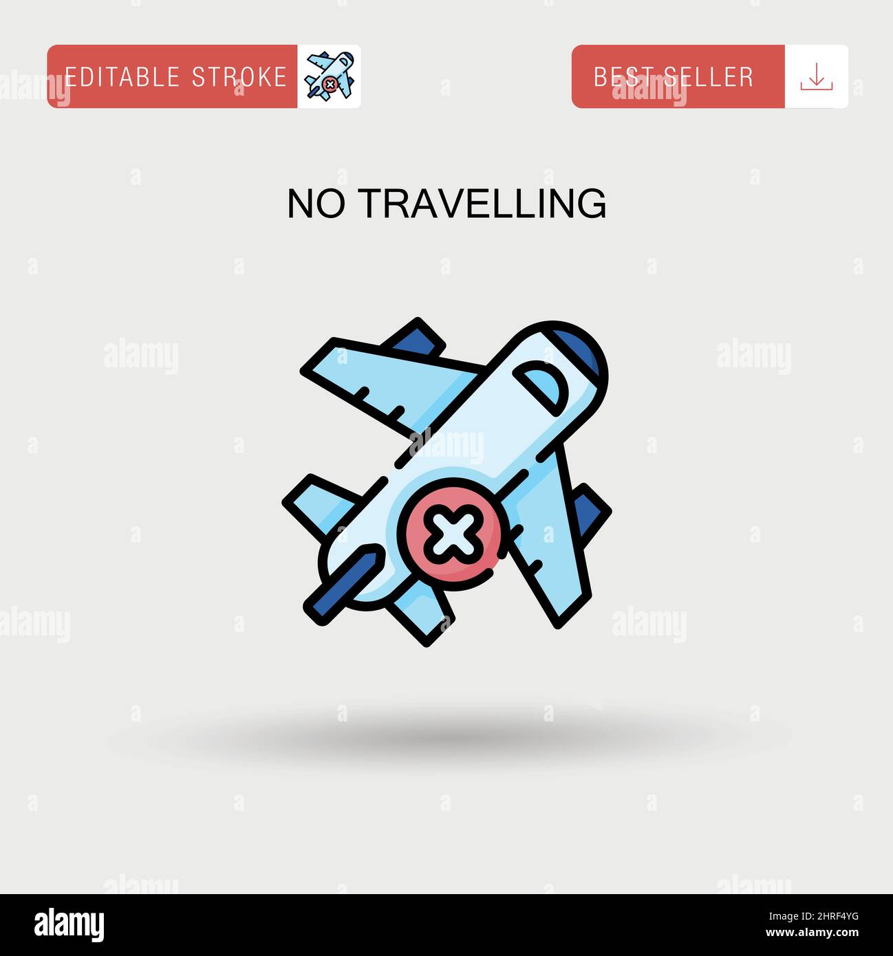 Prohibited sign icon simple hi-res stock photography and images - Alamy