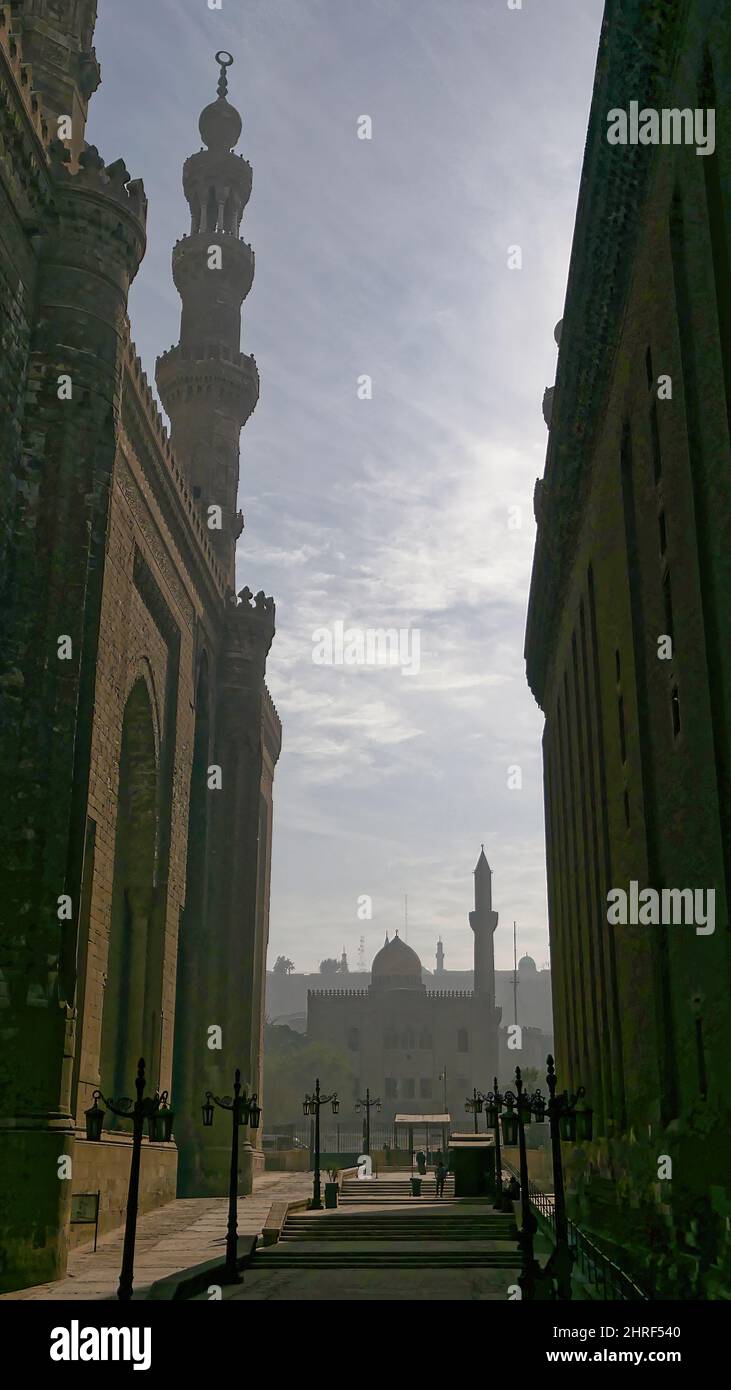Vertical photo of mosques in Cairo Stock Photo - Alamy