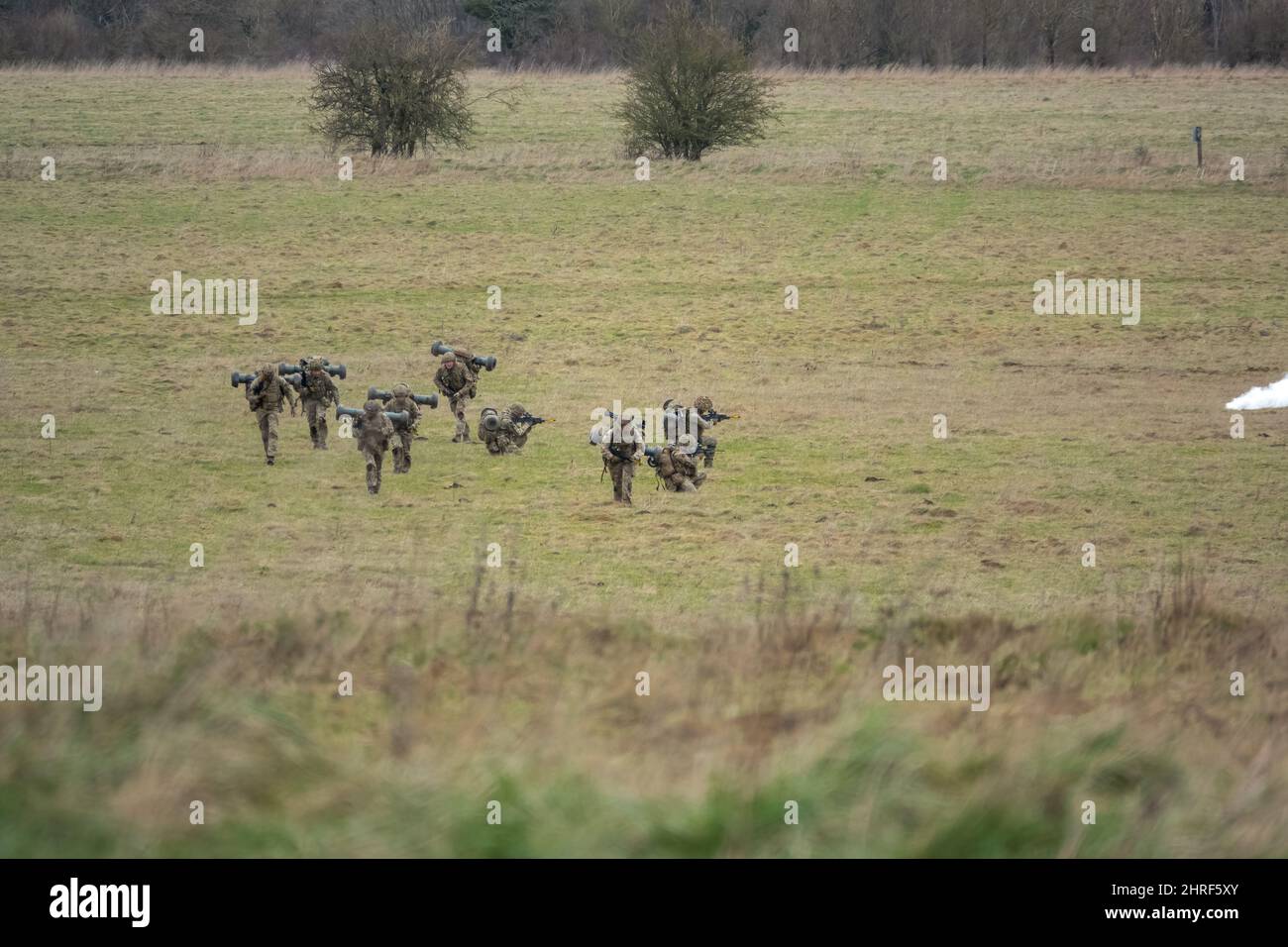 army soldiers on a military tabbing exercise with 40Kg bergen and anti ...