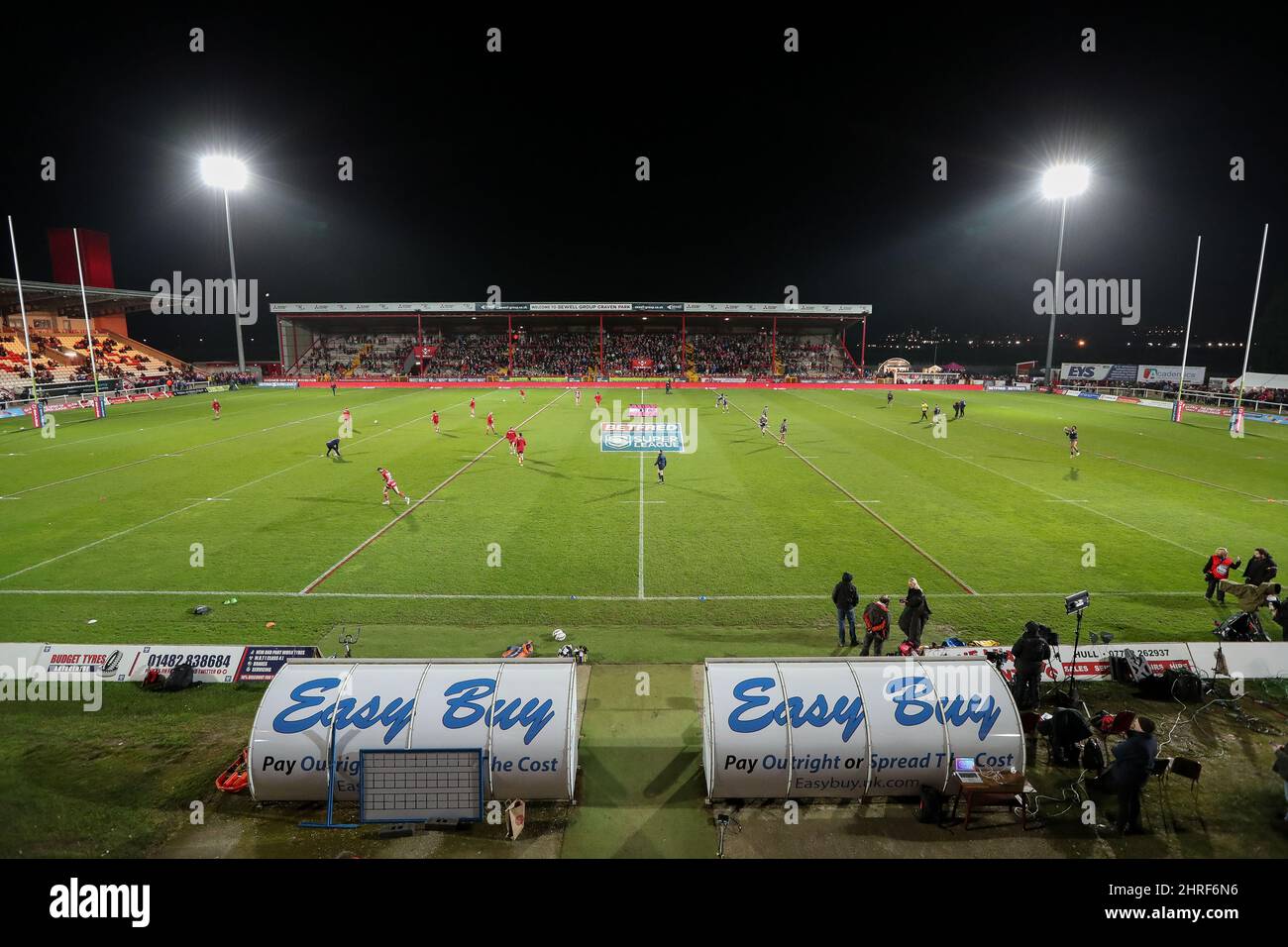 General view inside Sewell Group Craven Park Stadium ahead of tonight’s ...