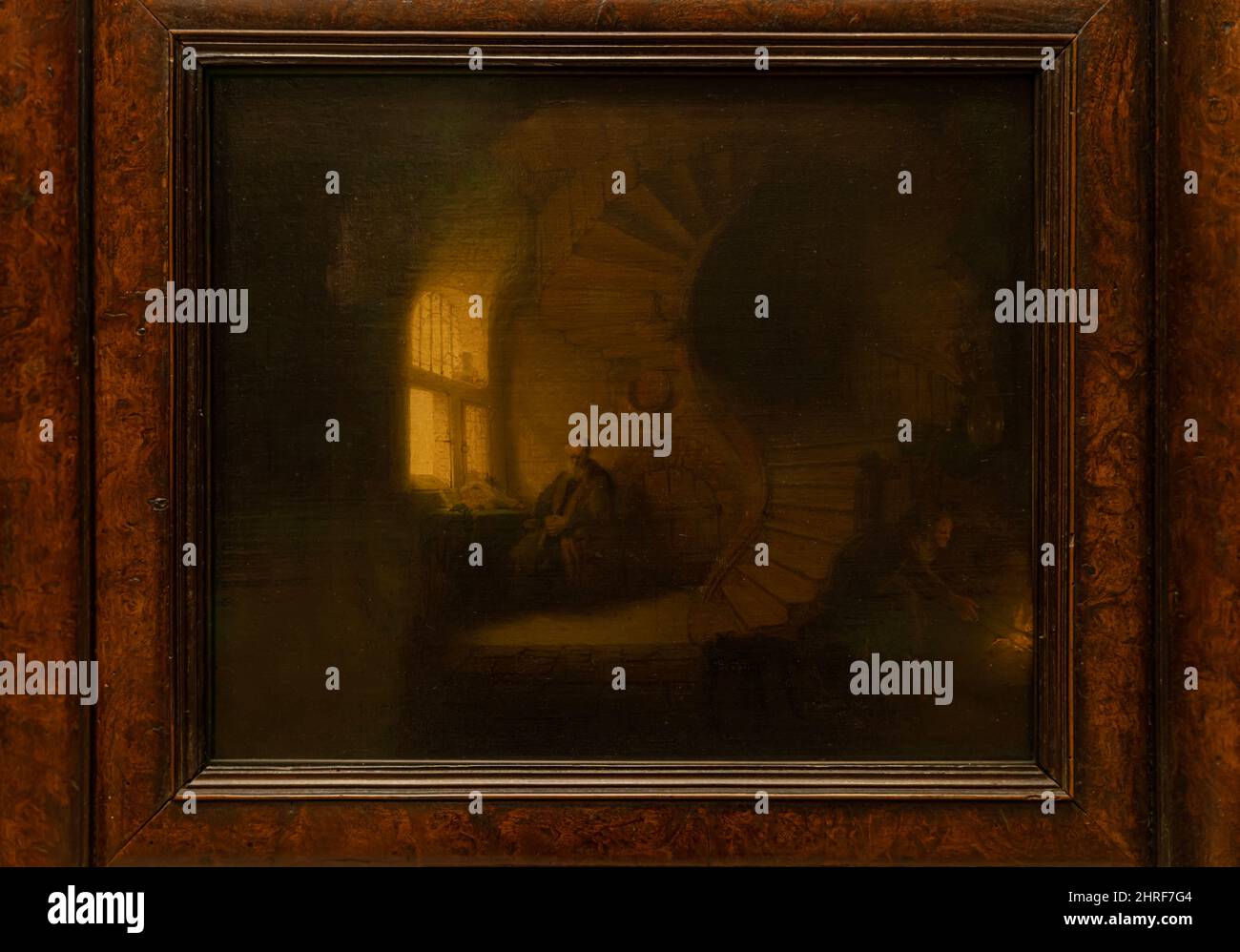 Louvre Museum. The philosopher in contemplation, known as Philosopher ...