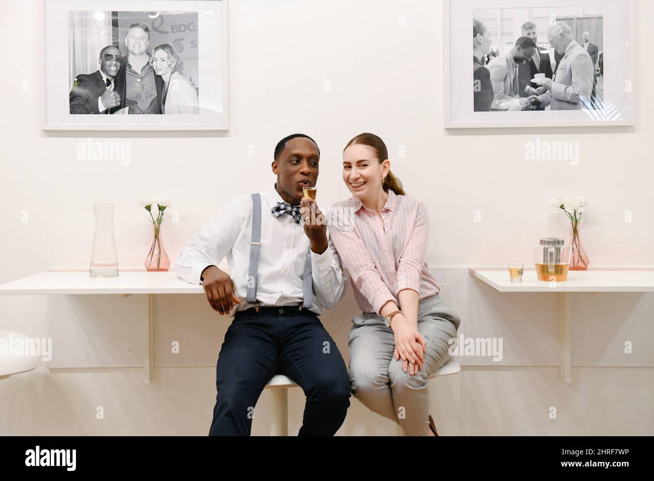 Daniel Lewis and his wife Renata, owners of tea shop T By Daniel, are ...
