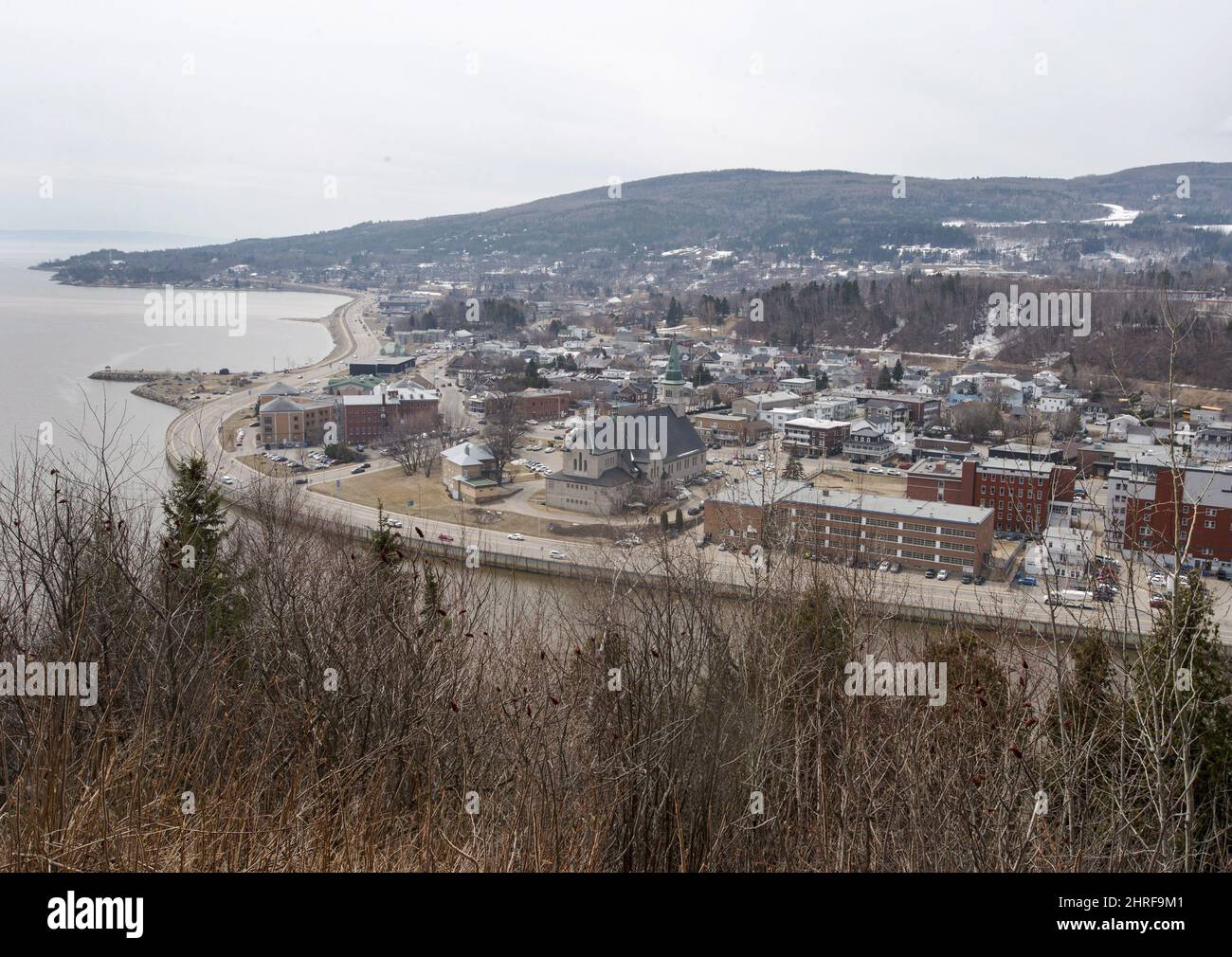 La Malbaie, Que., site of the upcoming G7 Summit, is seen Wednesday ...