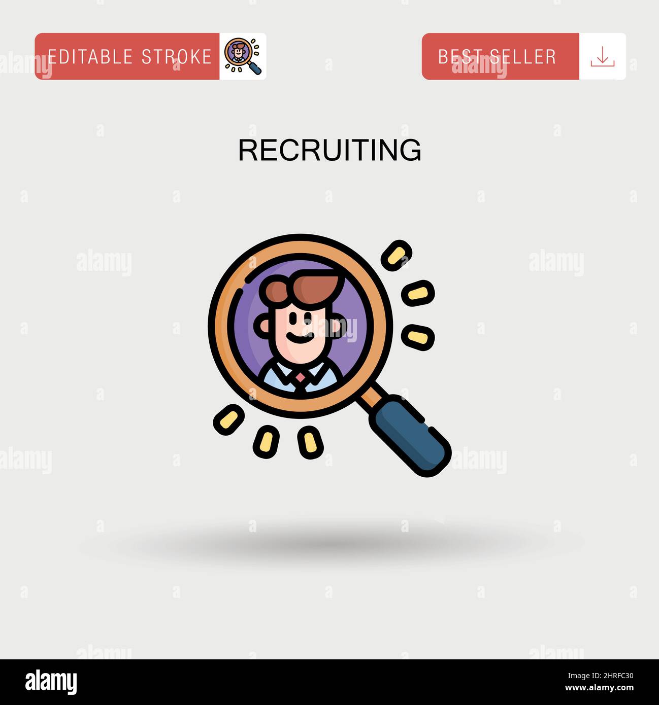 Recruiting Stock Vector Images - Alamy