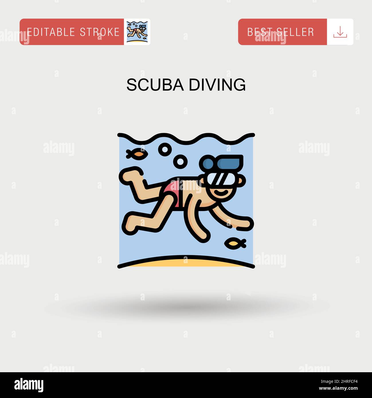 Scuba Stock Vector Images - Alamy