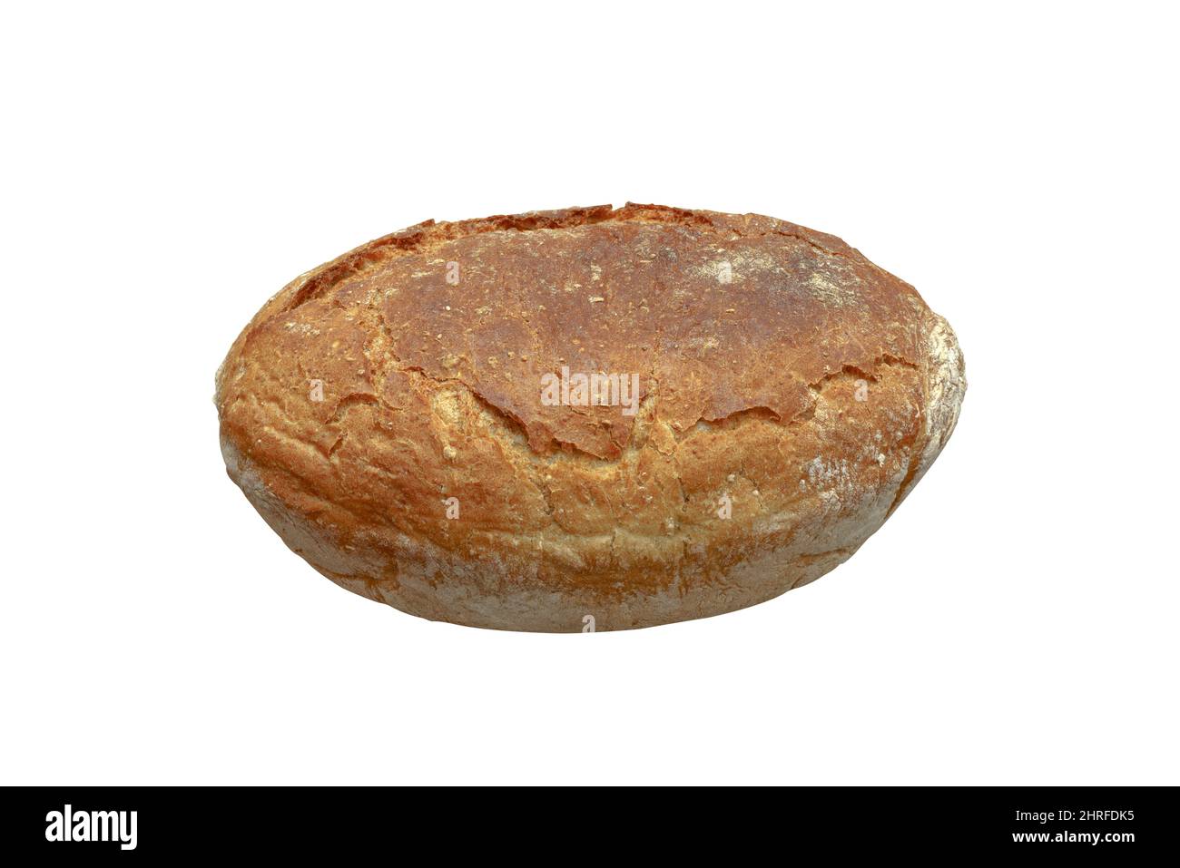 Polish traditional loaf o bread on white isolated background Stock ...