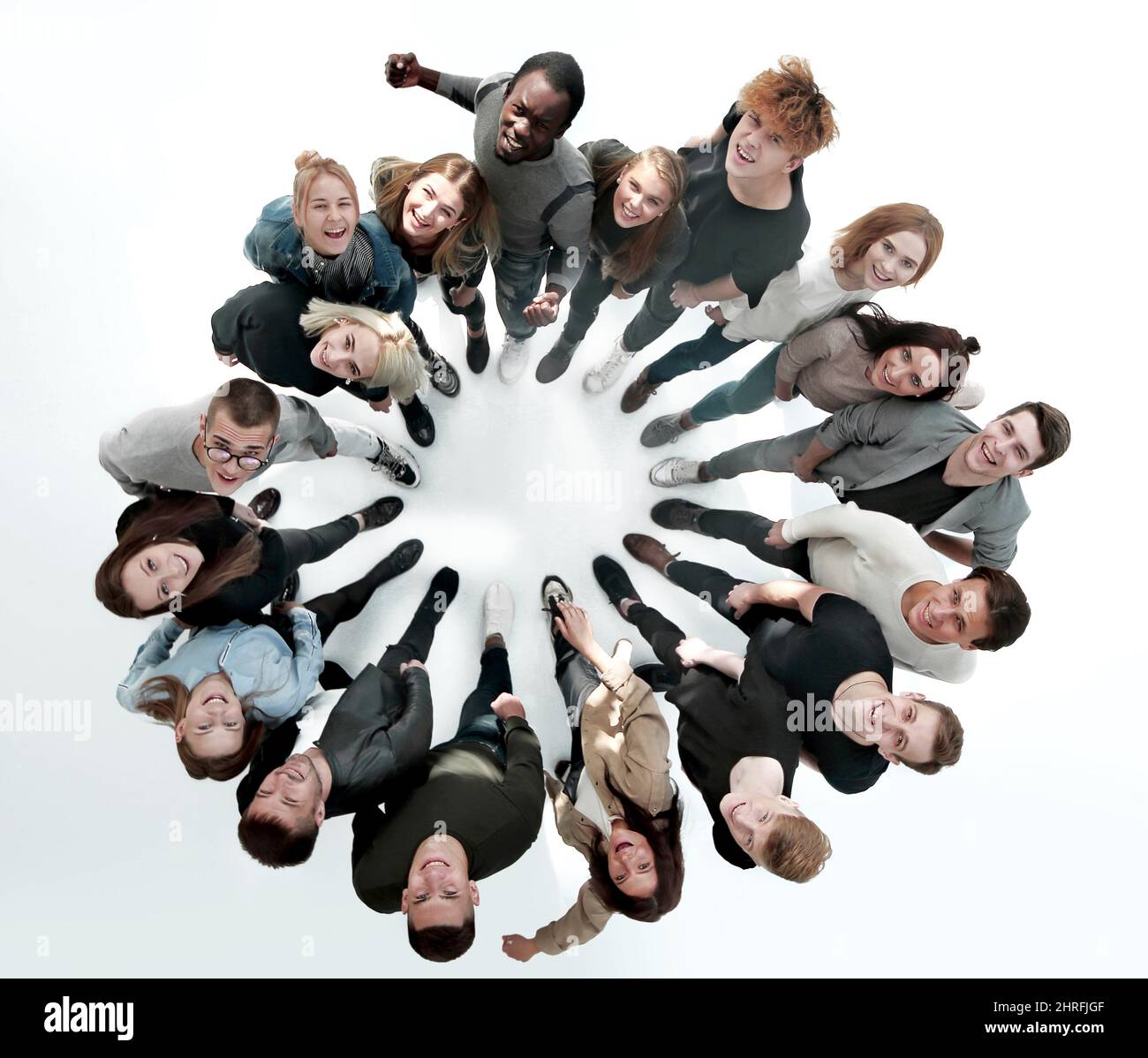 Win top view young hi-res stock photography and images - Alamy