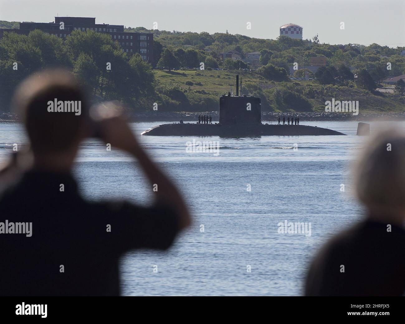 HMCS Windsor, one of Canada's Victoria-class long range patrol ...