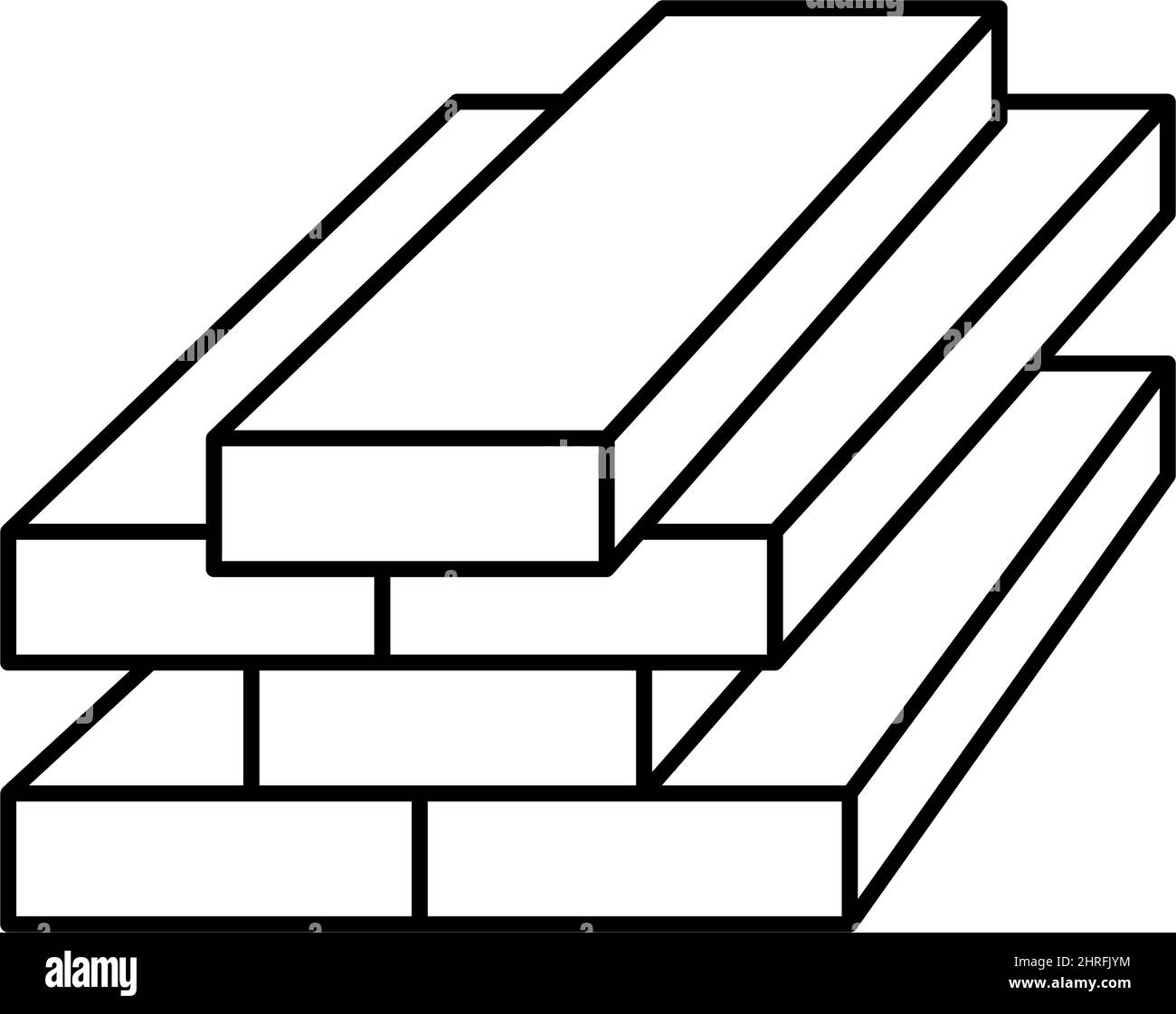 lumber timber line icon vector illustration Stock Vector Image & Art ...