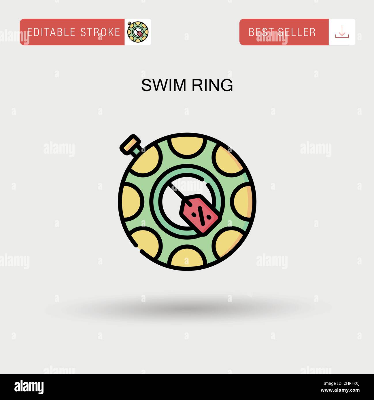 Float icon swimming pool party hi-res stock photography and images - Alamy