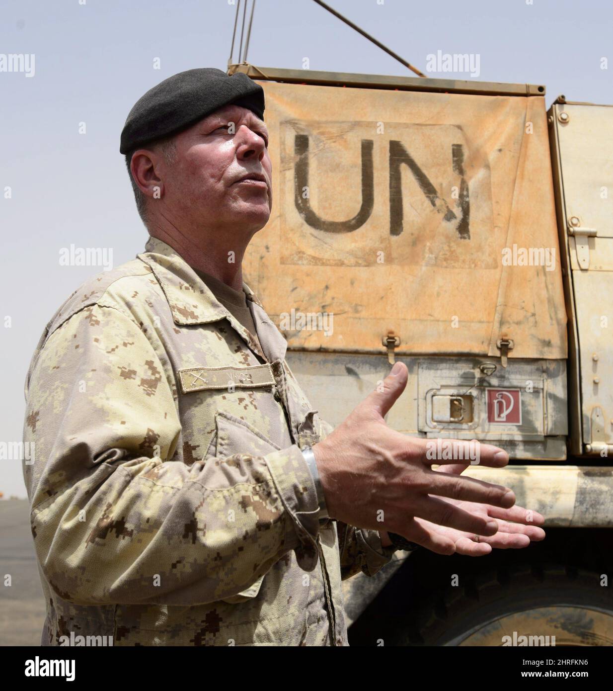 Chief of the Defence Staff General Jonathan Vance arrives with the ...