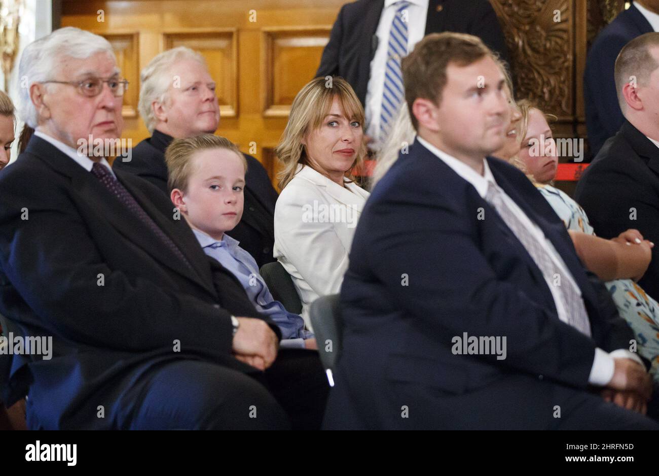 Renata Ford, widow of the late Toronto Mayor Rob Ford, sits with her ...
