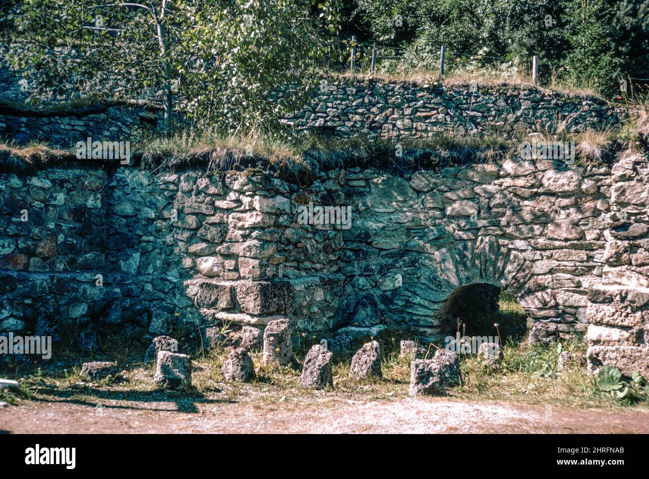 Claudium Virunum - Roman city ruins in the province of Noricum, on the ...
