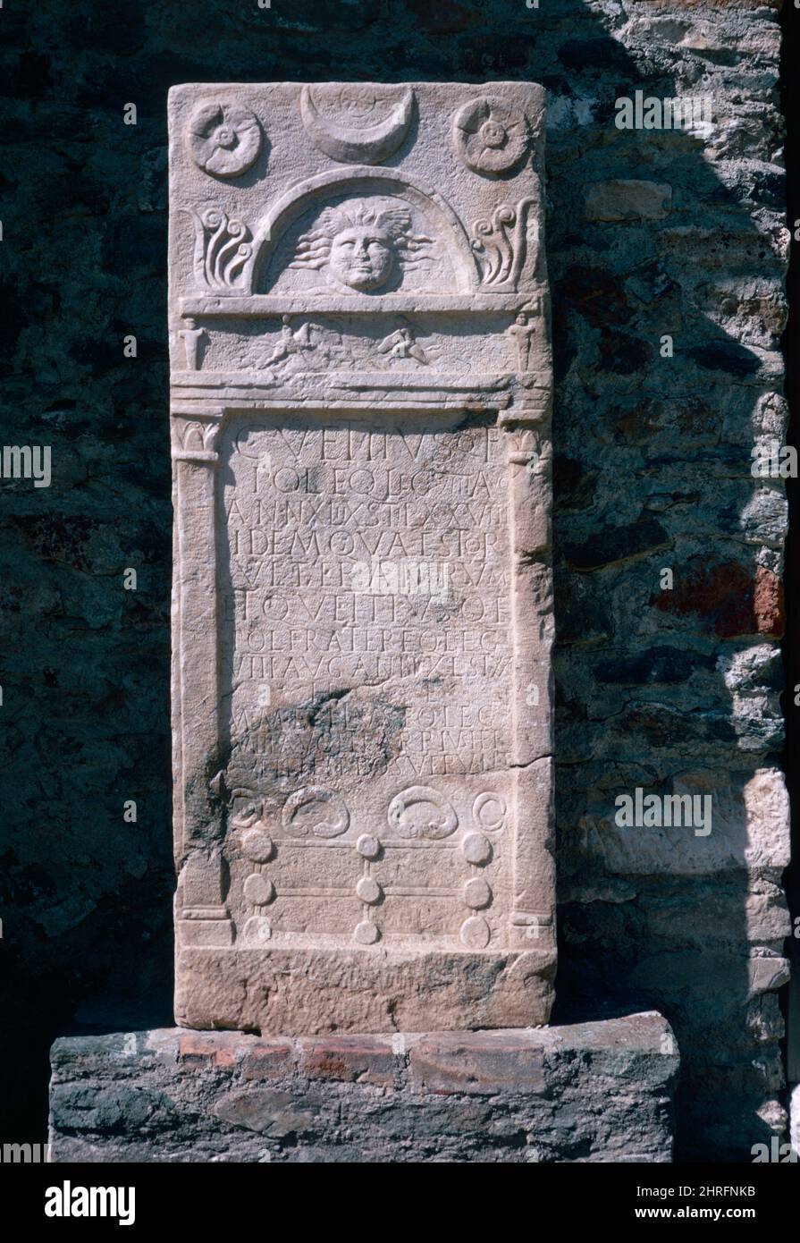 Roman tombstone market hi-res stock photography and images - Alamy