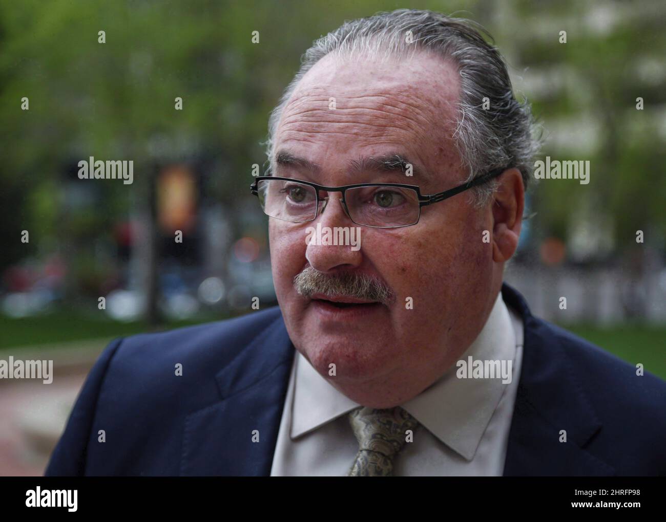 Alberta Minister of Infrastructure and Minister of Transportation Brian ...