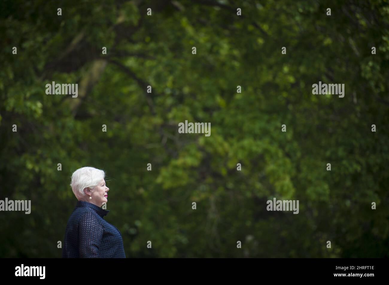 Ontario Lt.-Gov. Elizabeth Dowdeswell listens to the procession before ...