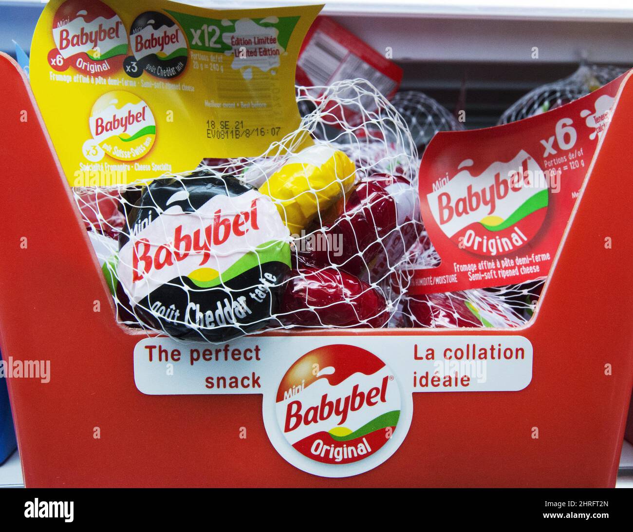 Babybel mini cheese hi-res stock photography and images - Alamy