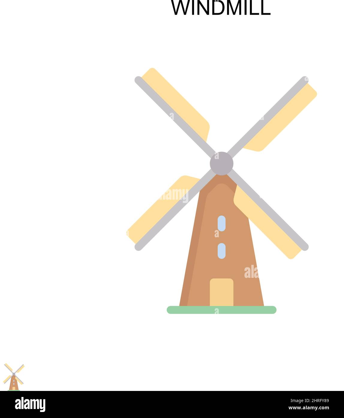 Offshore windfarm electricity Stock Vector Images - Alamy